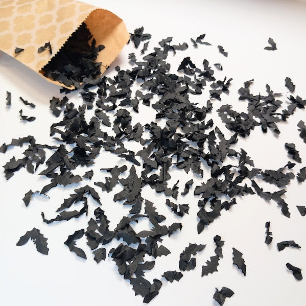 Biodegradable Halloween Bat Confetti - Black – Pantaloons Confetti