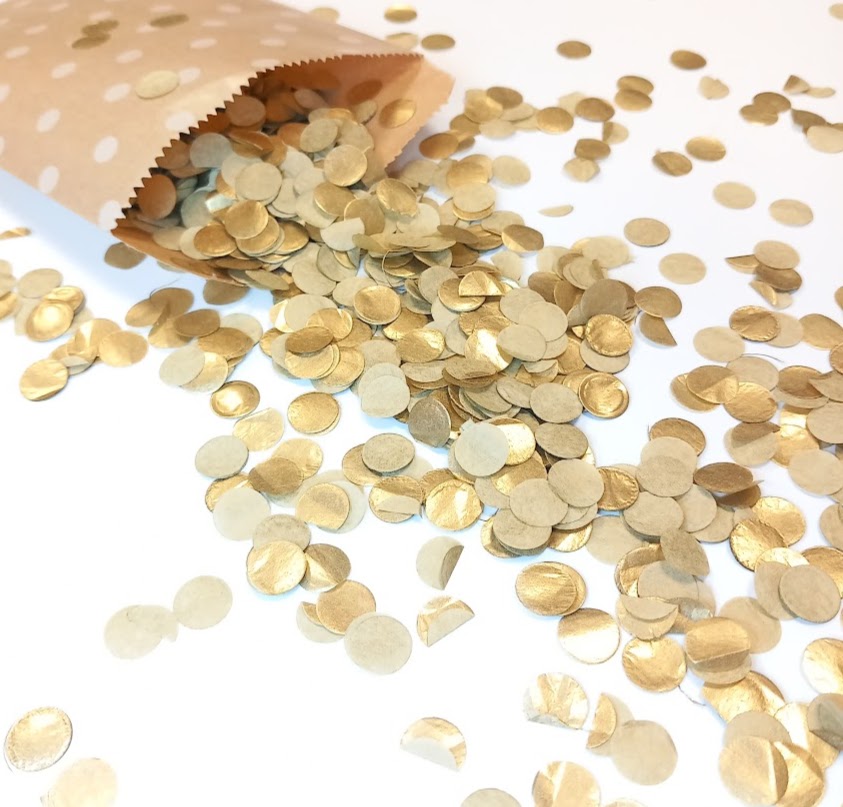 Biodegradable Wedding Confetti - Gold – Pantaloons Confetti